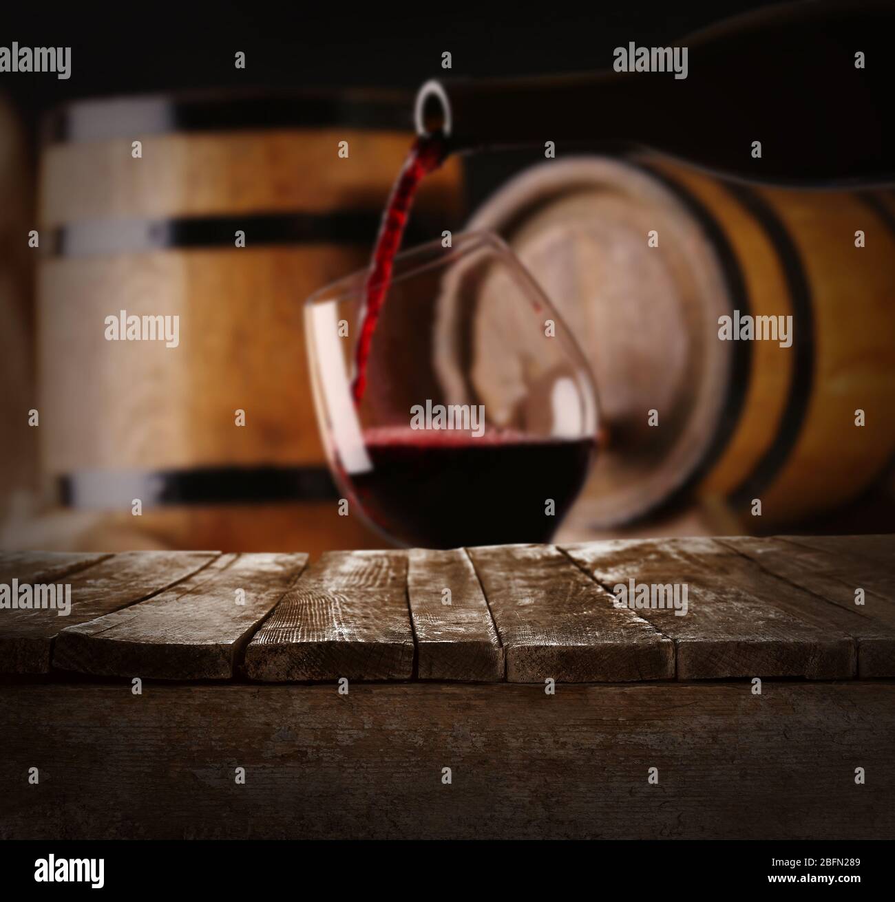 Empty wine drum hi-res stock photography and images - Alamy