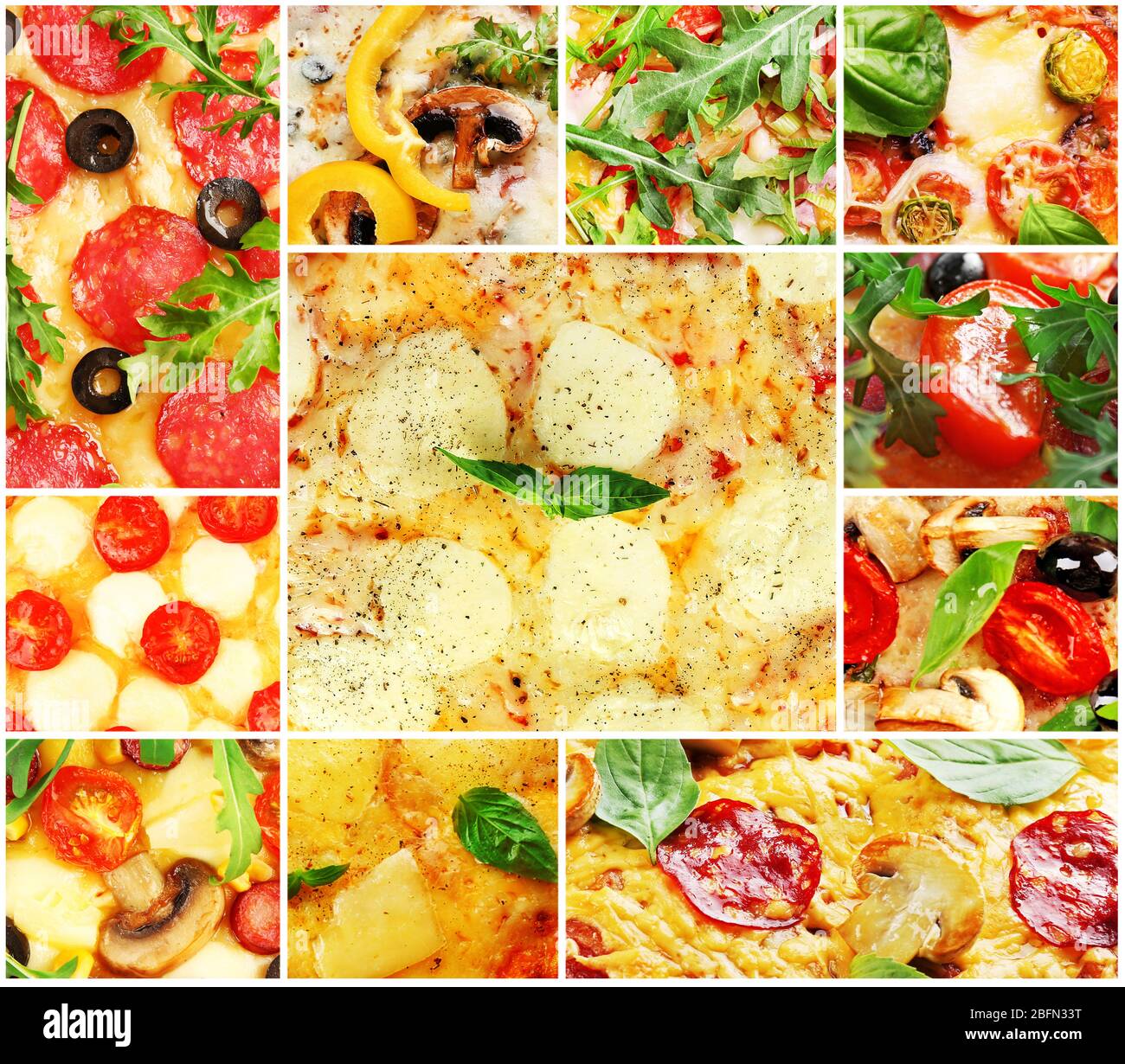Collage different spices in hi-res stock photography and images - Alamy