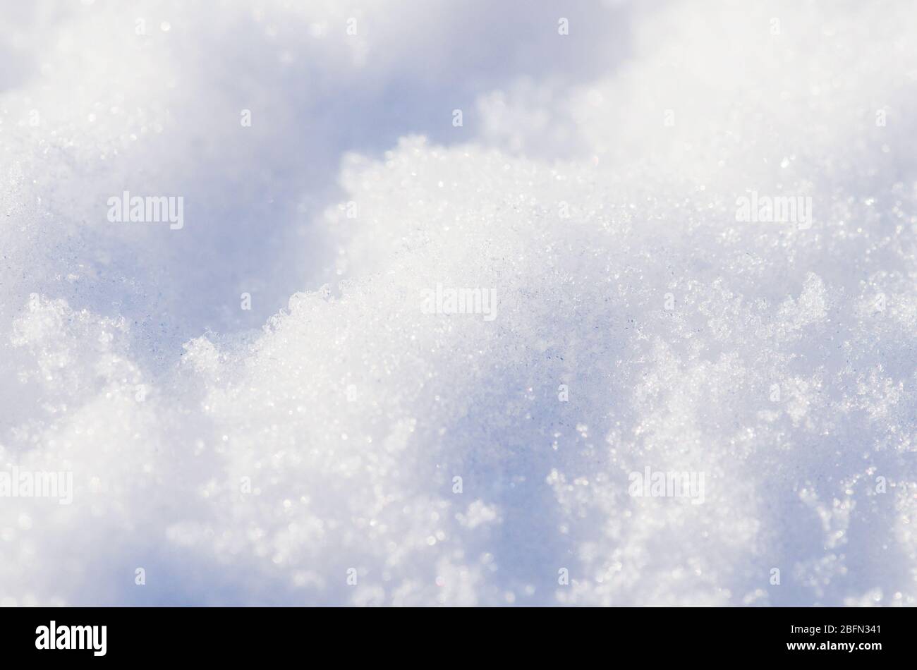 Snow texture in blue tone. Snowy nature winter background Stock Photo ...