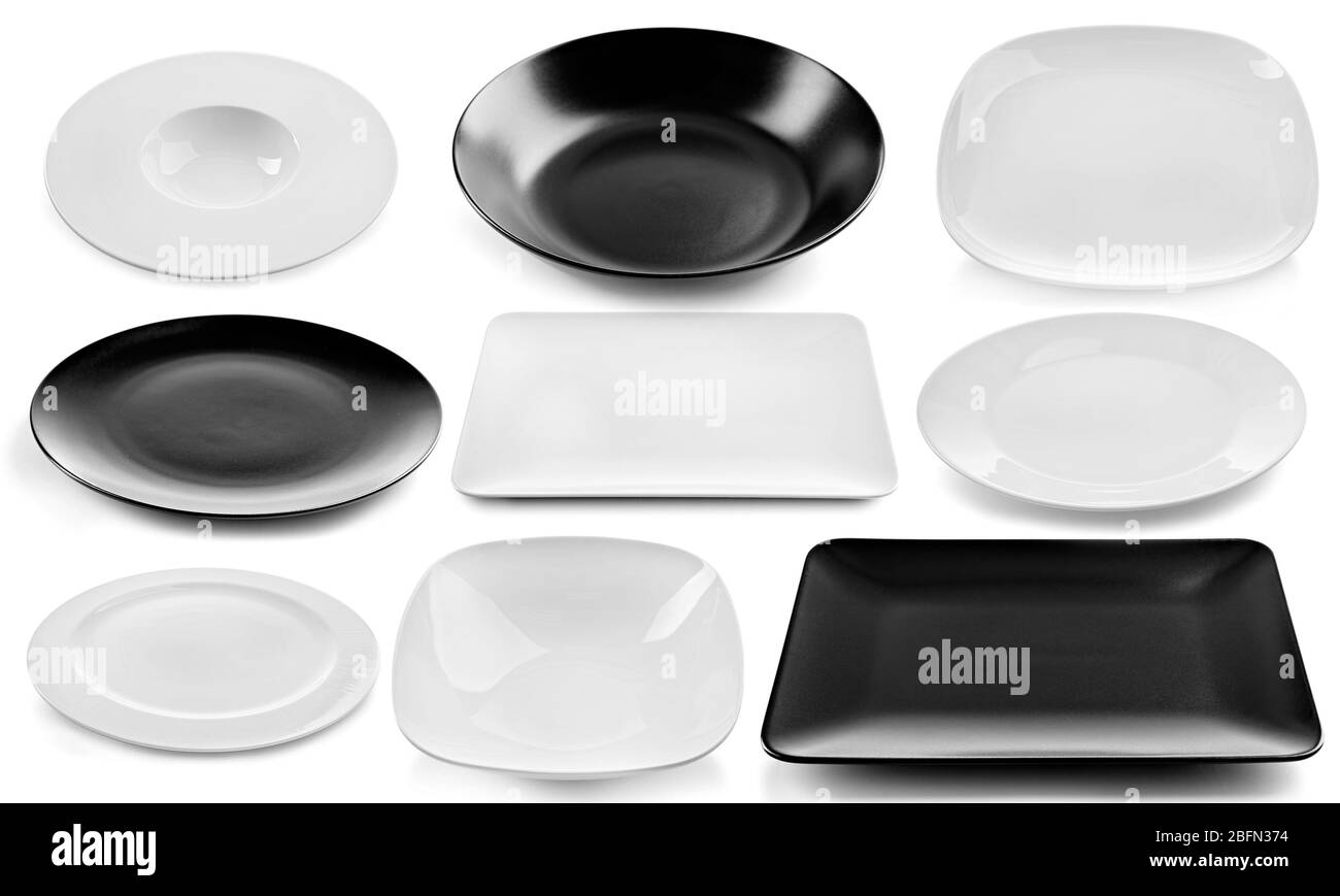 Different elegant plates hi-res stock photography and images - Alamy