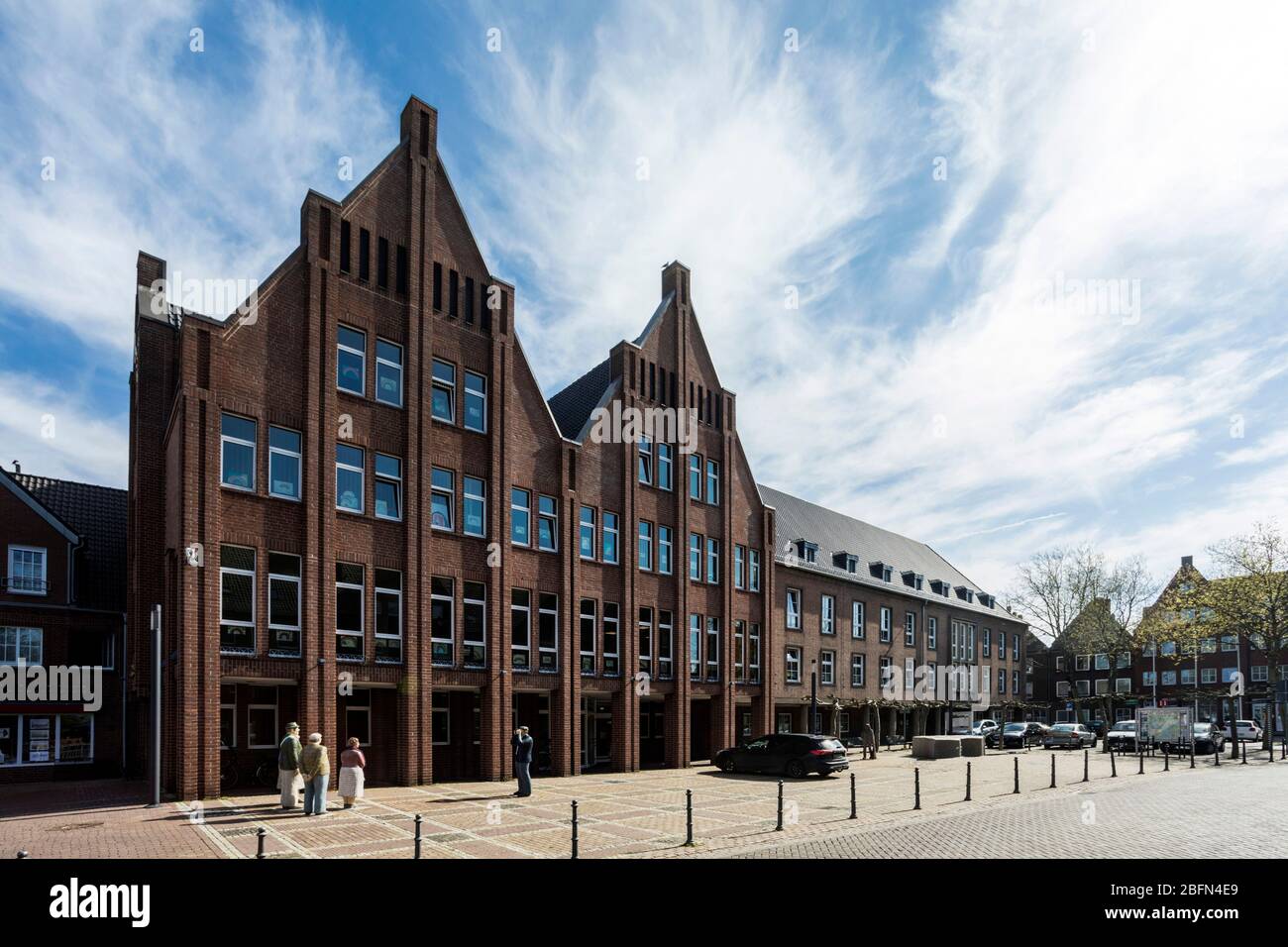 Rees City Hall Stock Photo - Alamy