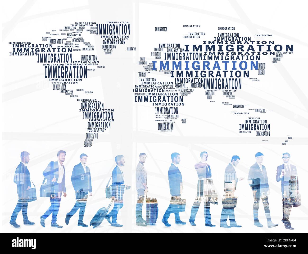 Immigration history map hi-res stock photography and images - Alamy
