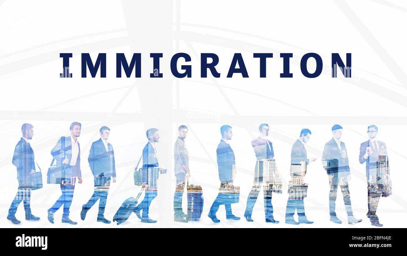 Business peoples. Immigration. International government concept Stock ...