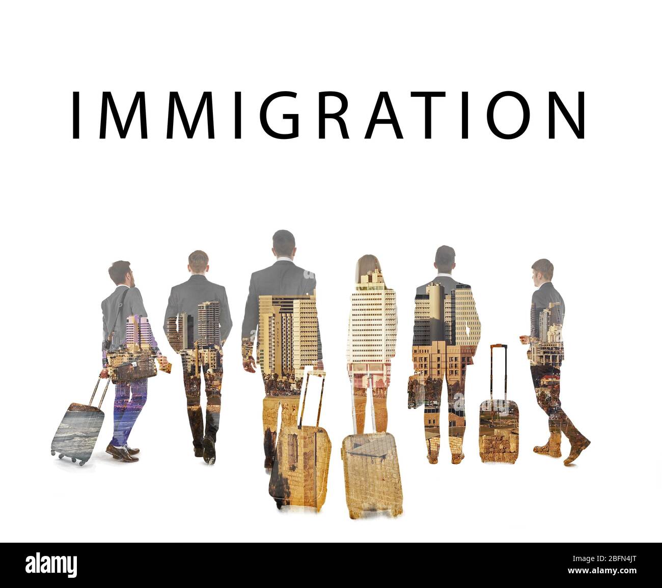 Business peoples. Immigration. International government concept Stock ...