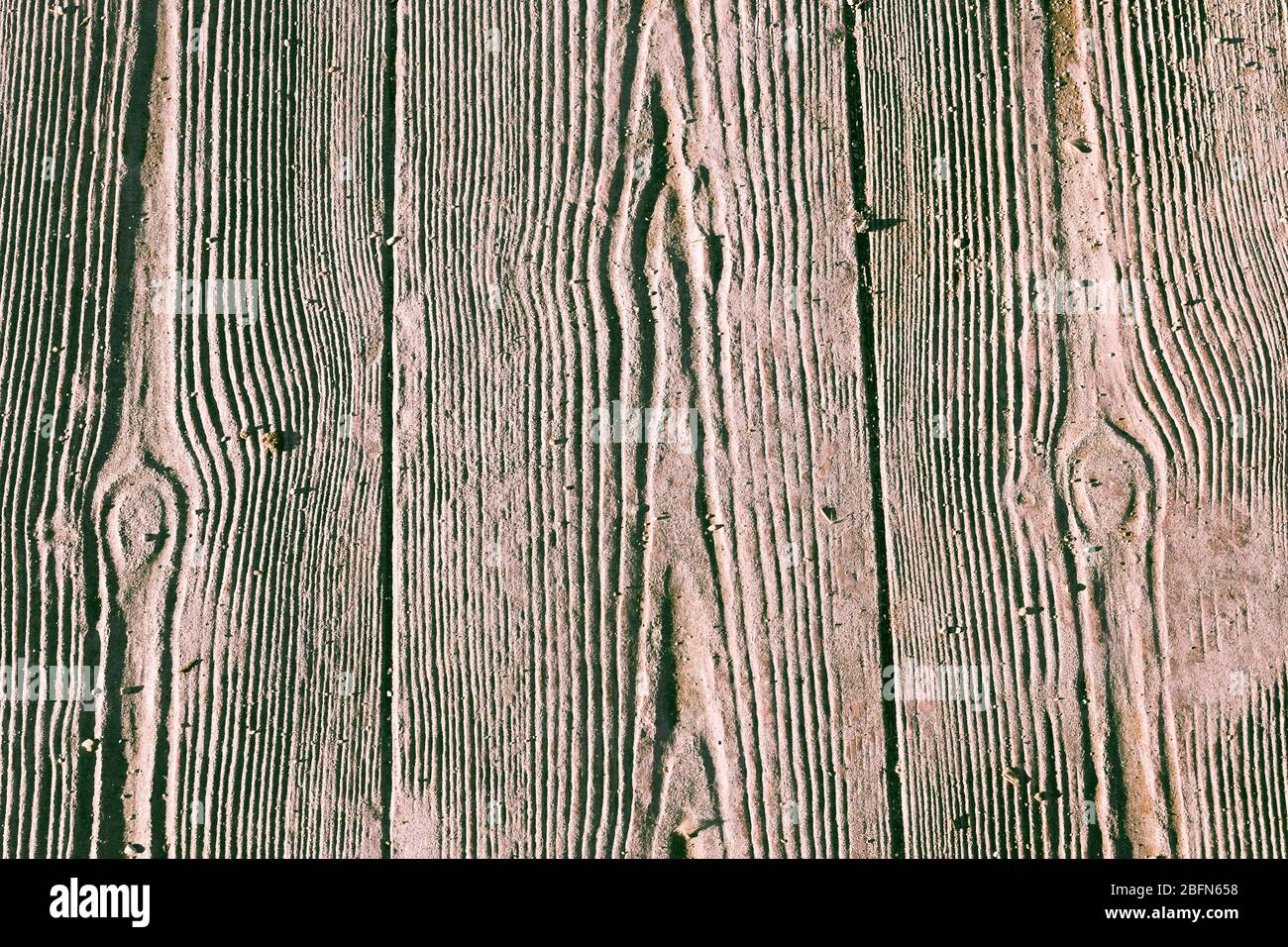 top view of colored and eroded pine wood plank Stock Photo - Alamy