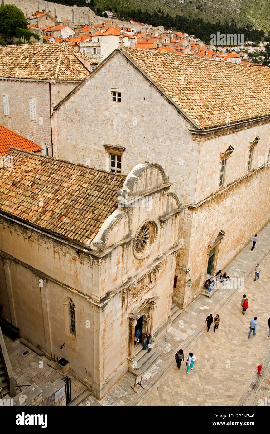 The Franciscan Monastery, City of Dubrovnik, Croatia Stock Photo - Alamy