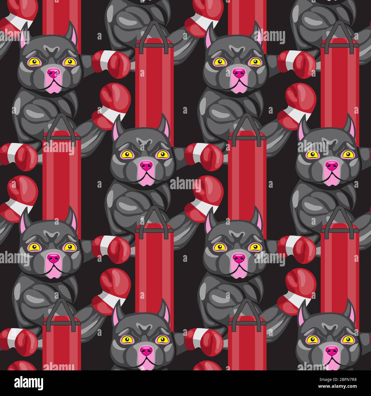 Pit boxing Stock Vector Images - Alamy