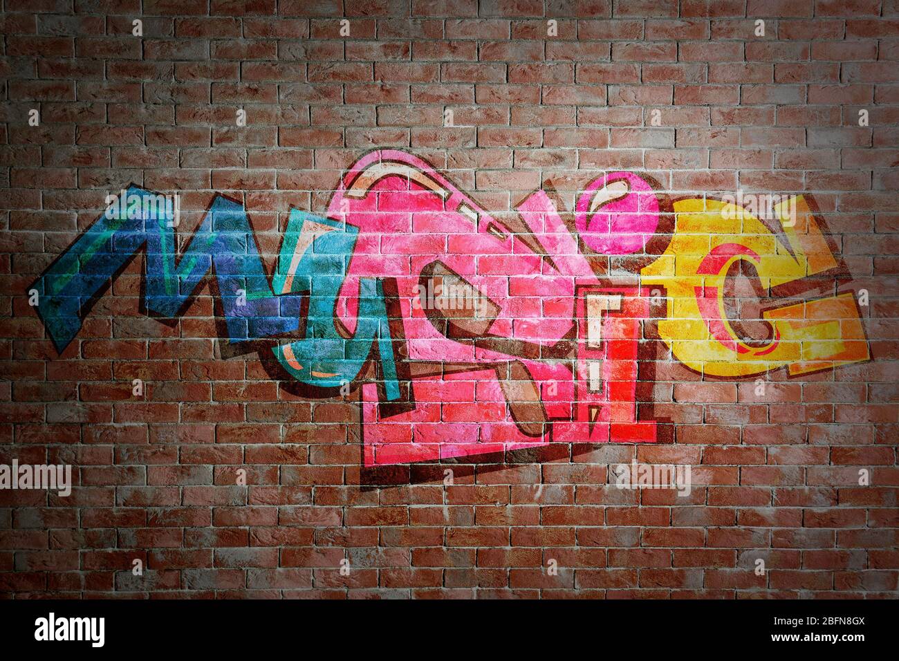 Music Graffiti Background