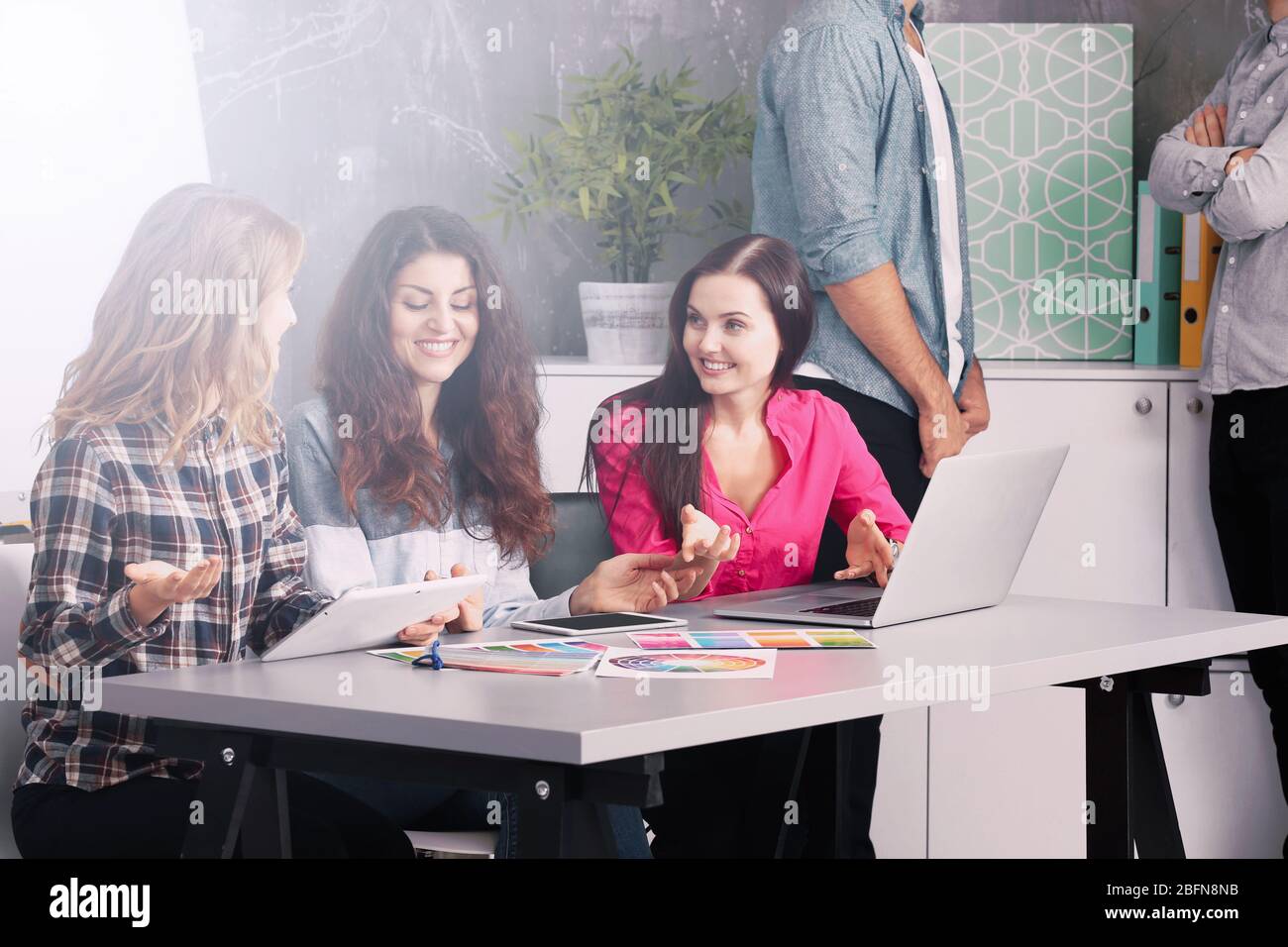 Interior designers swatches hi-res stock photography and images - Alamy