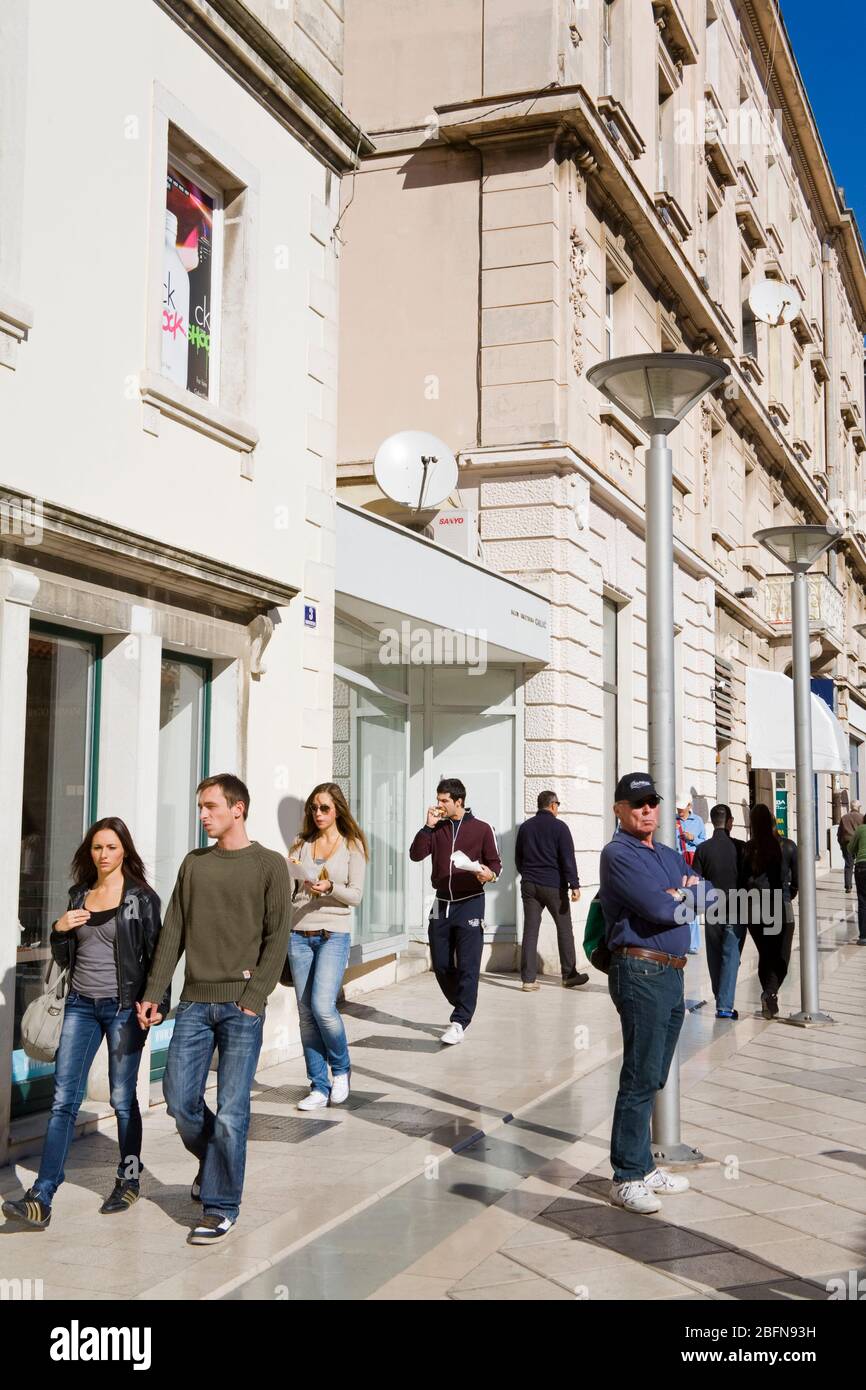 Marmontova pedestrian street hi-res stock photography and images - Alamy
