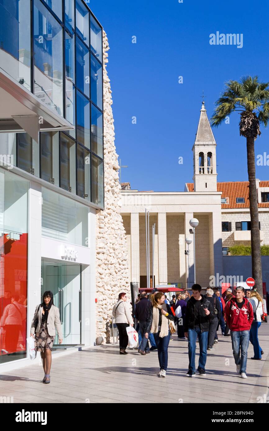 Marmontova pedestrian street hi-res stock photography and images - Alamy
