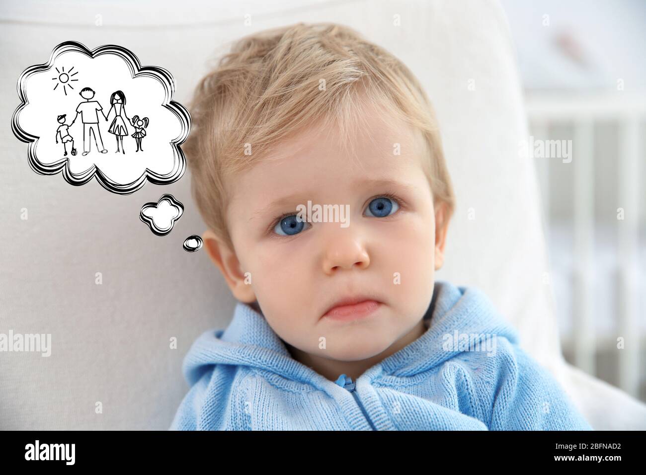 Happy and sad concept and children hi-res stock photography and images ...