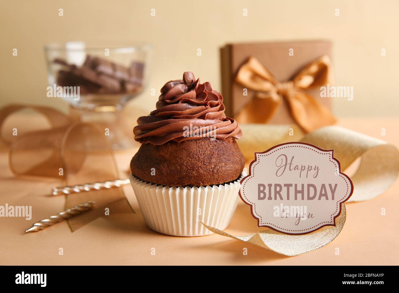 Birthday Chocolate Cakes With Wishes