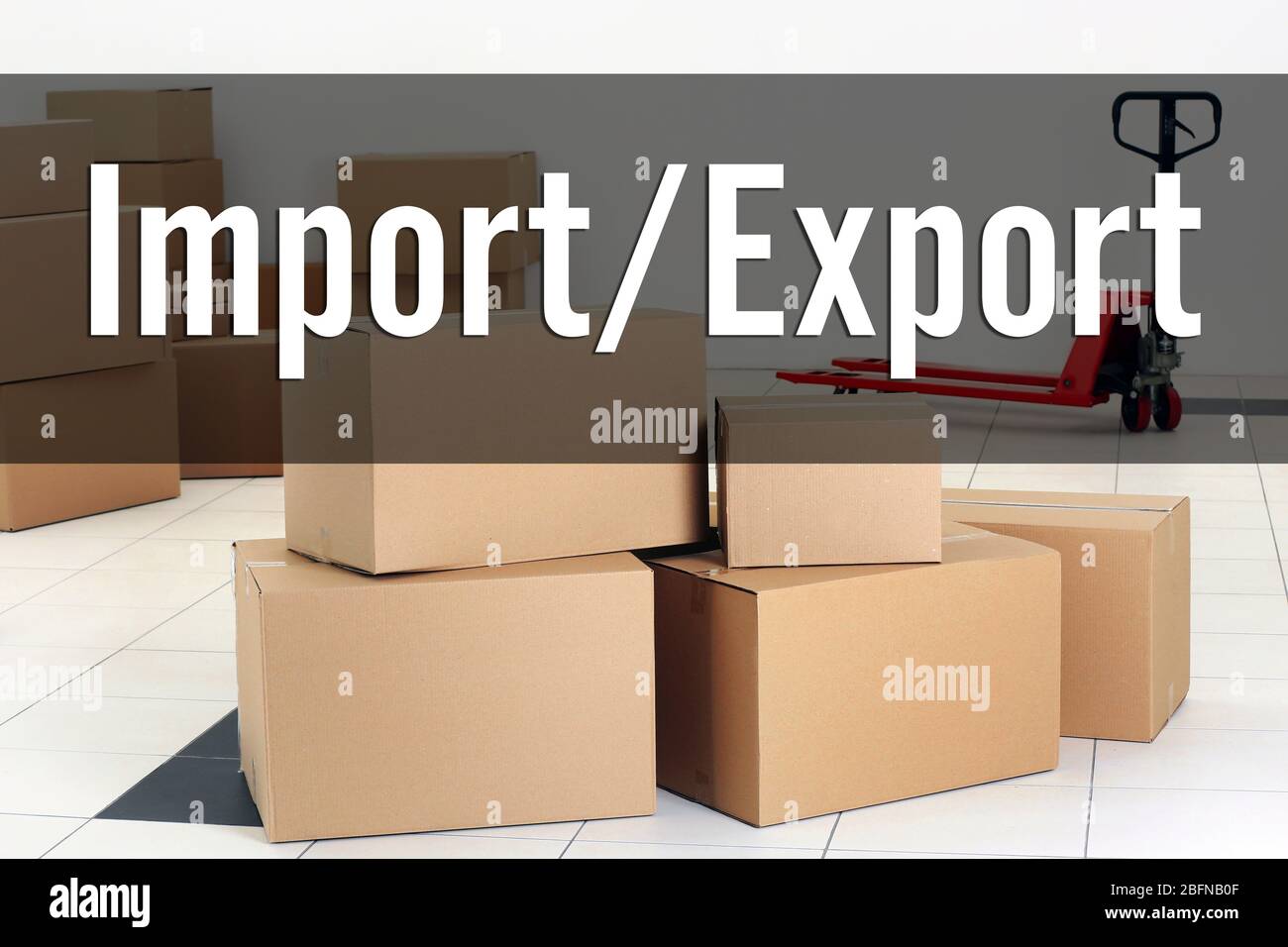 Export import logistic collection hi-res stock photography and images ...