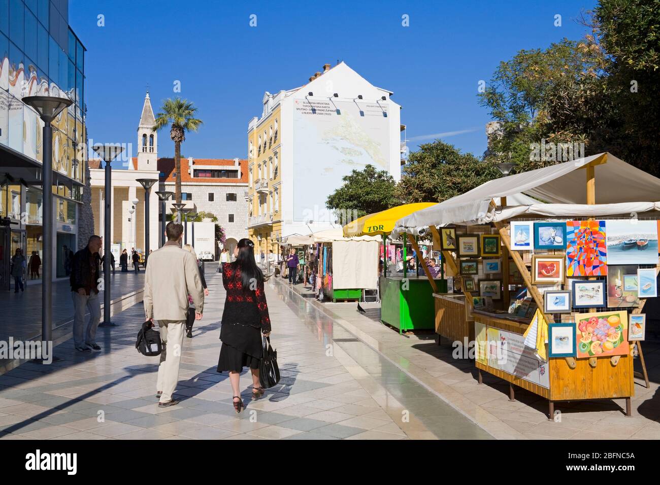 Marmontova street in split hi-res stock photography and images - Alamy