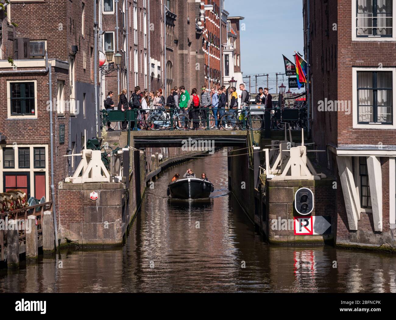Amsterdam red light district historic hi-res stock photography and ...