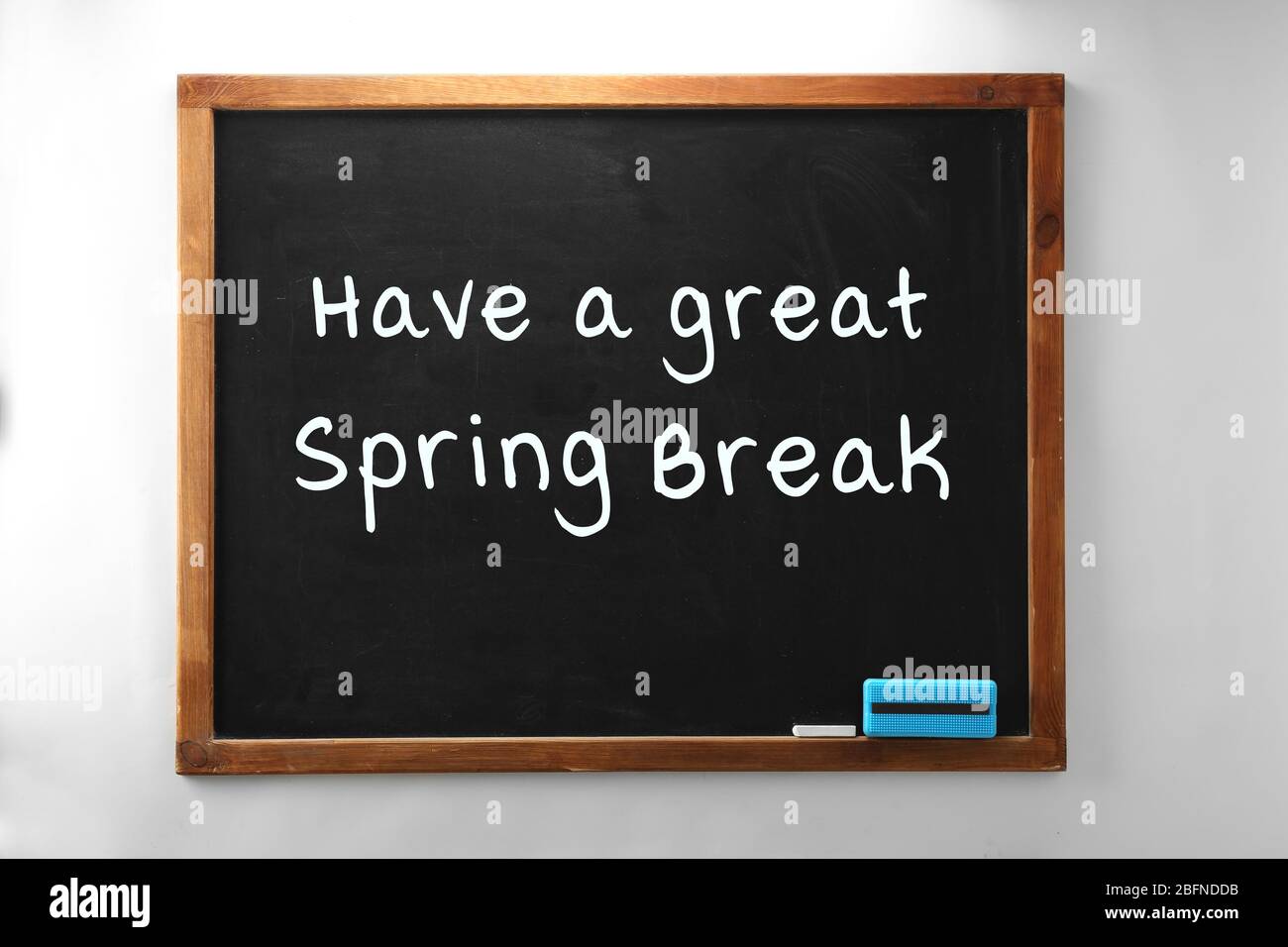 Text HAVE A GREAT SPRING BREAK on blackboard. Additional education ...