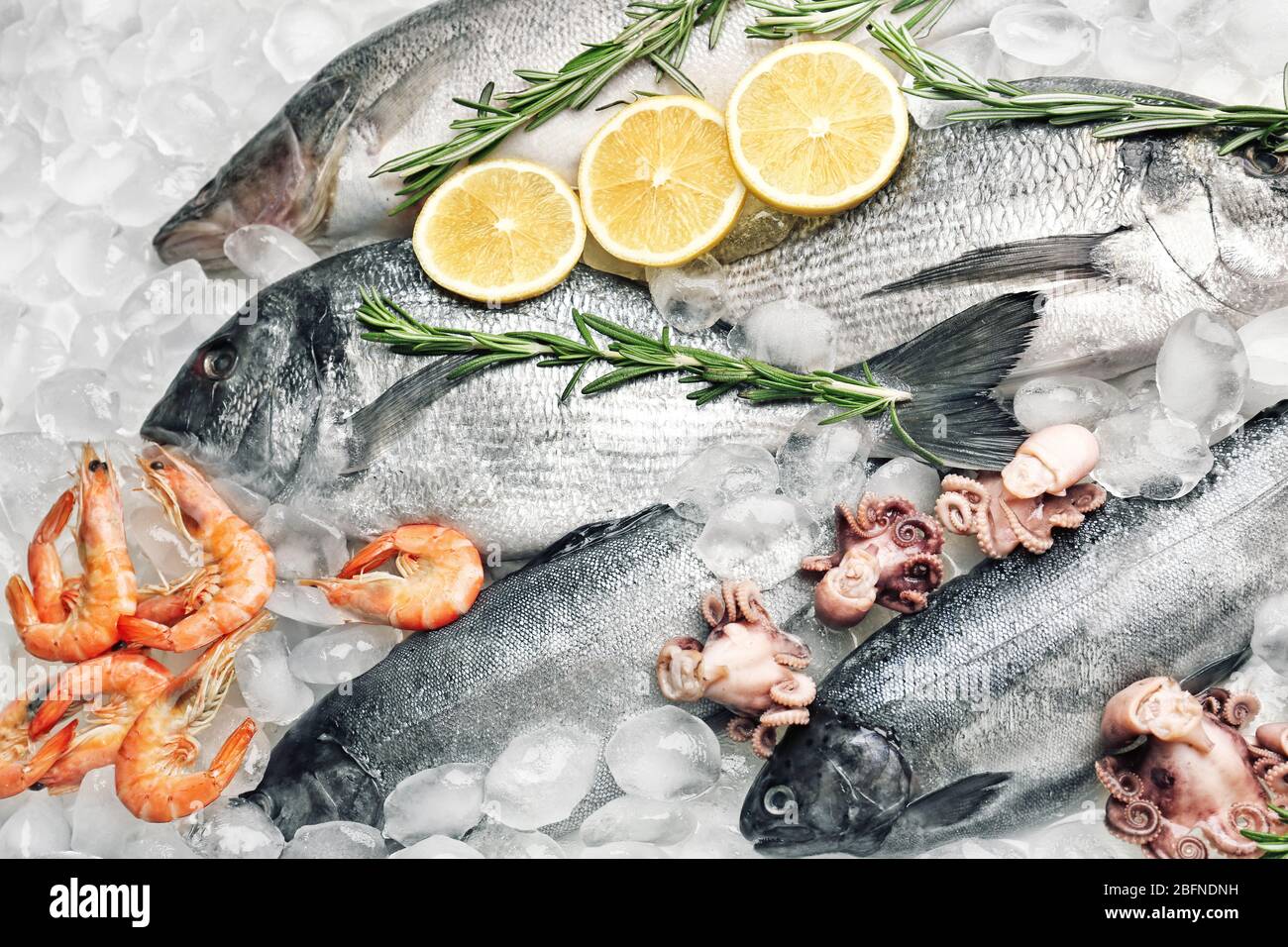 Seafood marine food seafood fruit hi-res stock photography and images ...