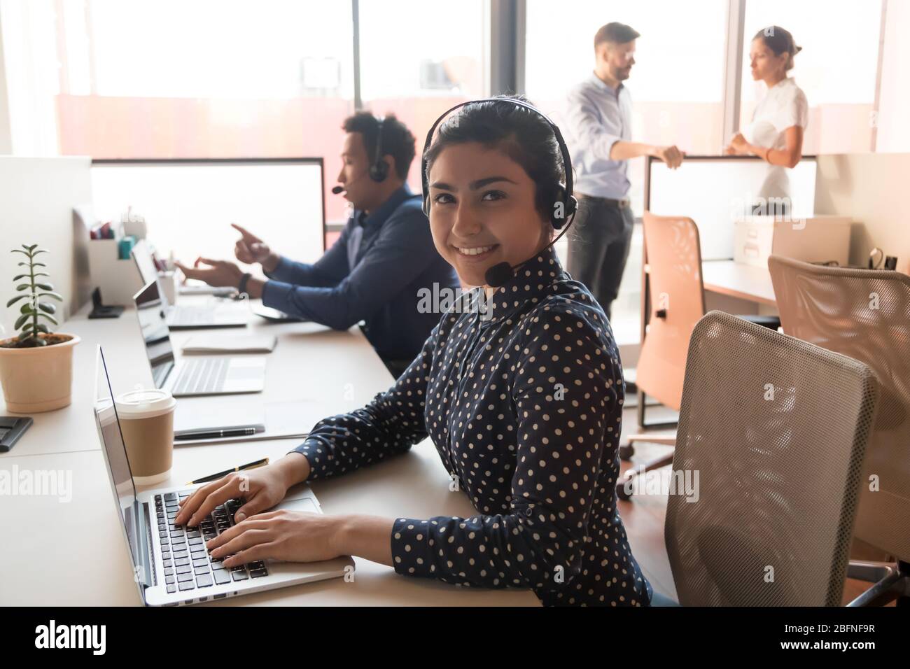 Call center employee hi-res stock photography and images - Alamy