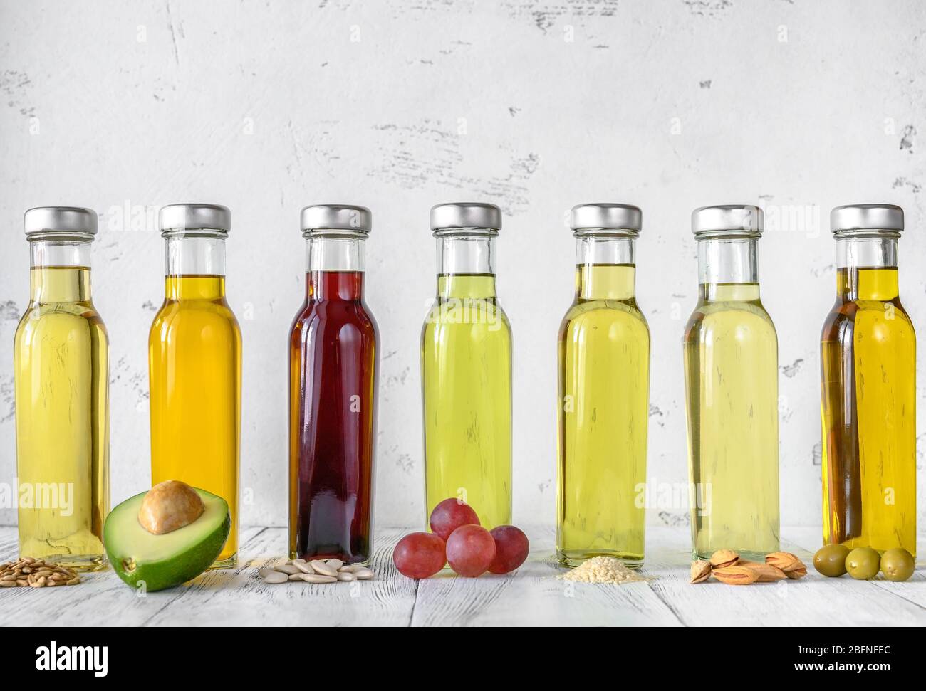 Various cooking oils bottles hi-res stock photography and images - Alamy