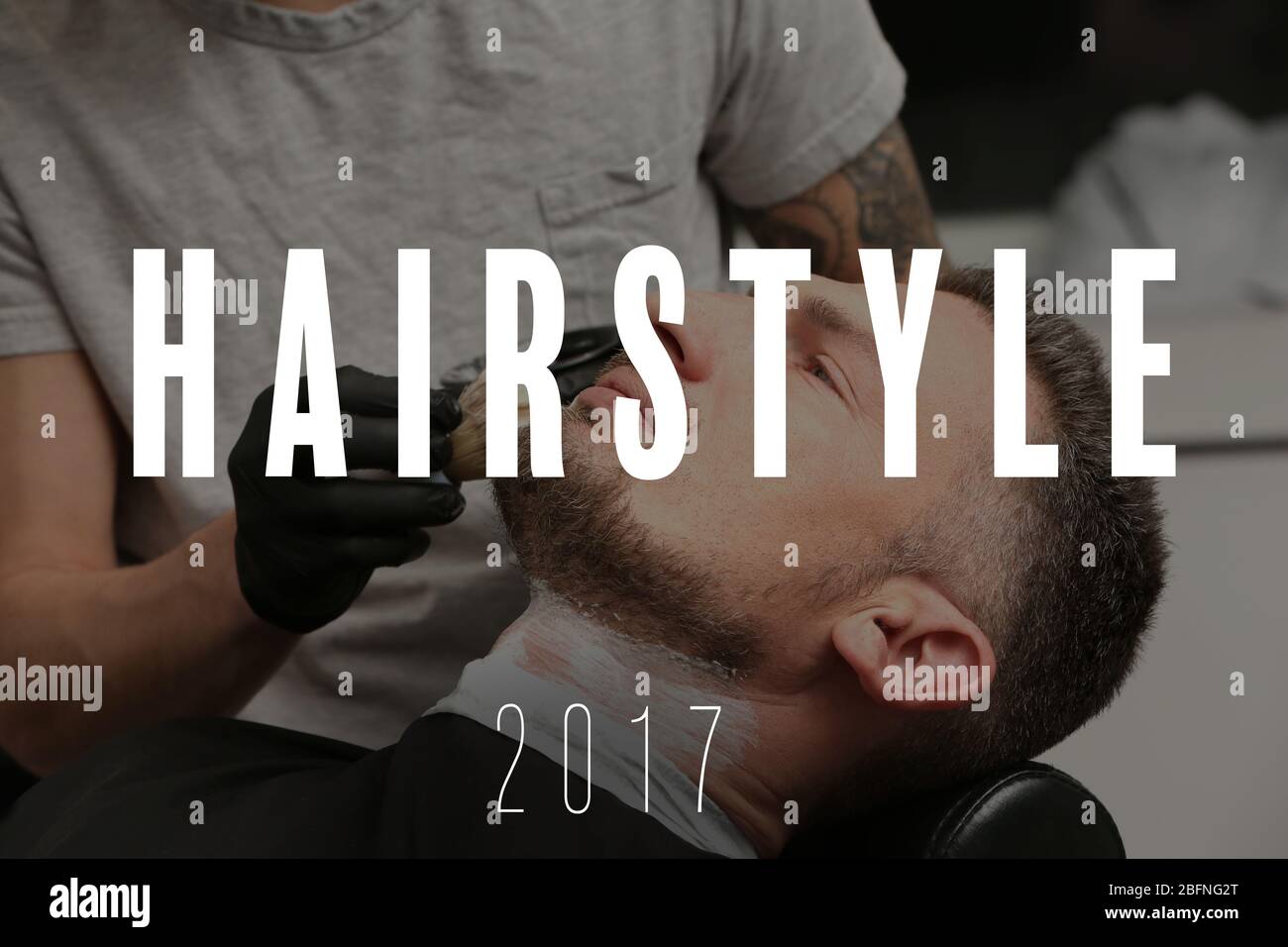 Black man cuts hair hi-res stock photography and images - Alamy