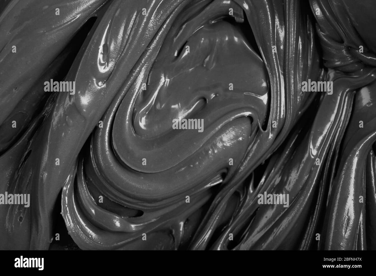 Melted chocolate background Black and White Stock Photos & Images - Alamy
