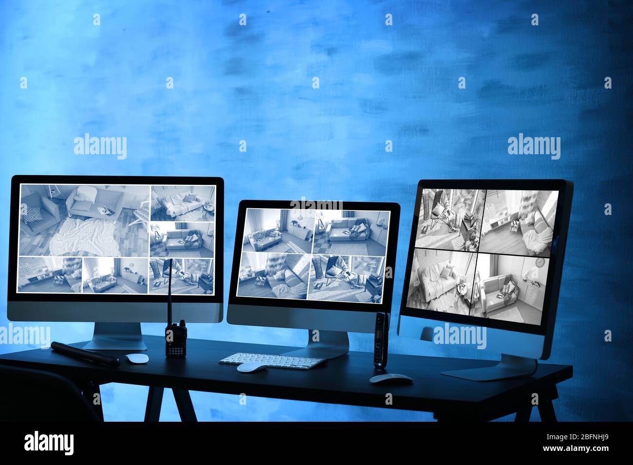 Safety of private property and modern technology. Safeguard office ...