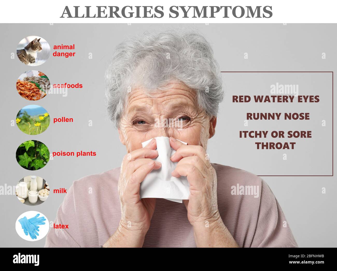 List of allergens hi-res stock photography and images - Alamy