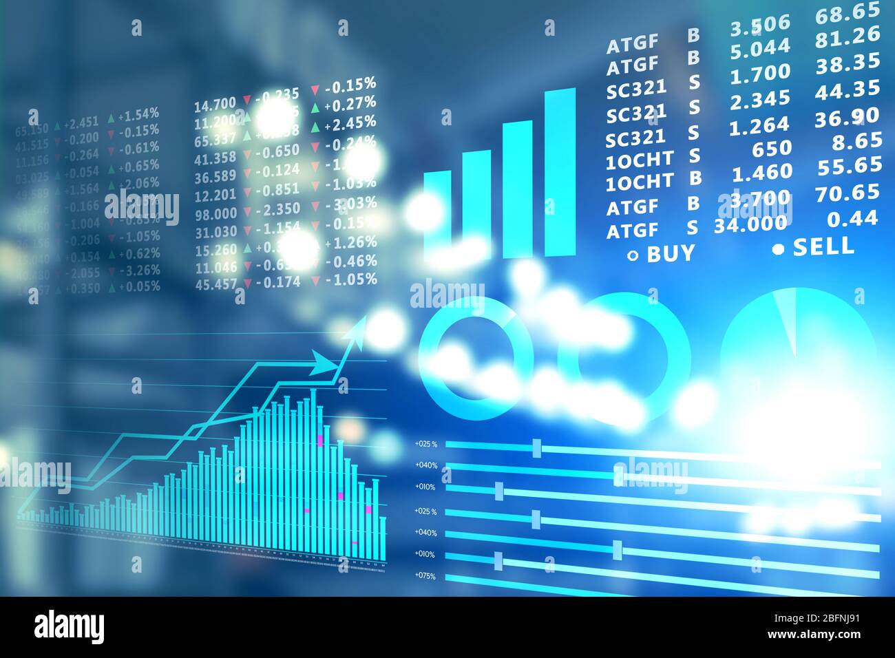 Stock market price quotes display hi-res stock photography and images ...