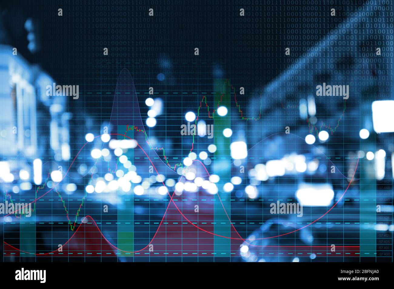 Stock market price quotes display hi-res stock photography and images ...