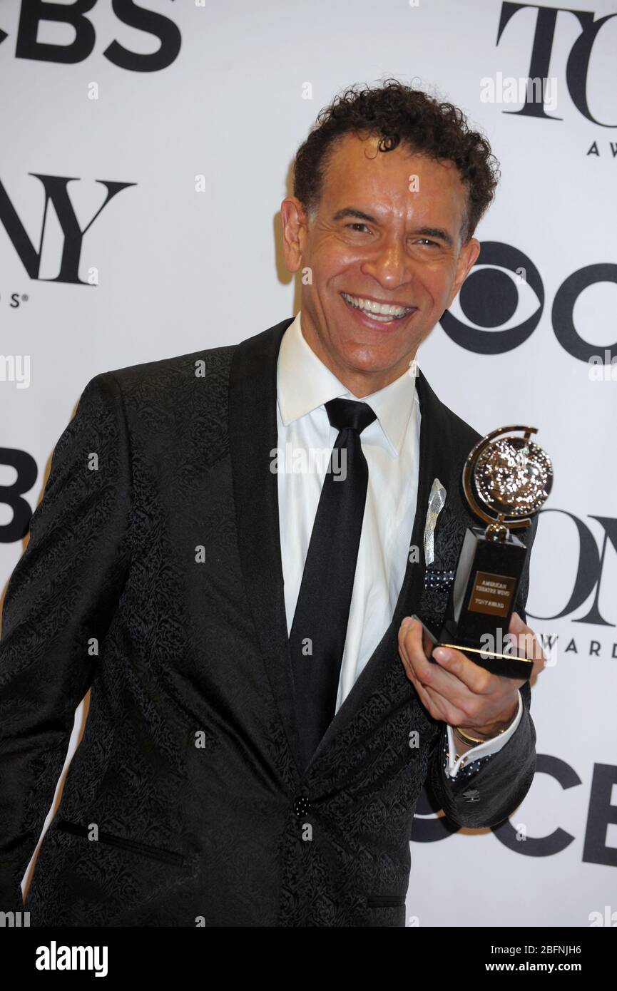 NEW YORK, NY - JUNE 12: Brian Stokes Mitchell in the press room for the ...