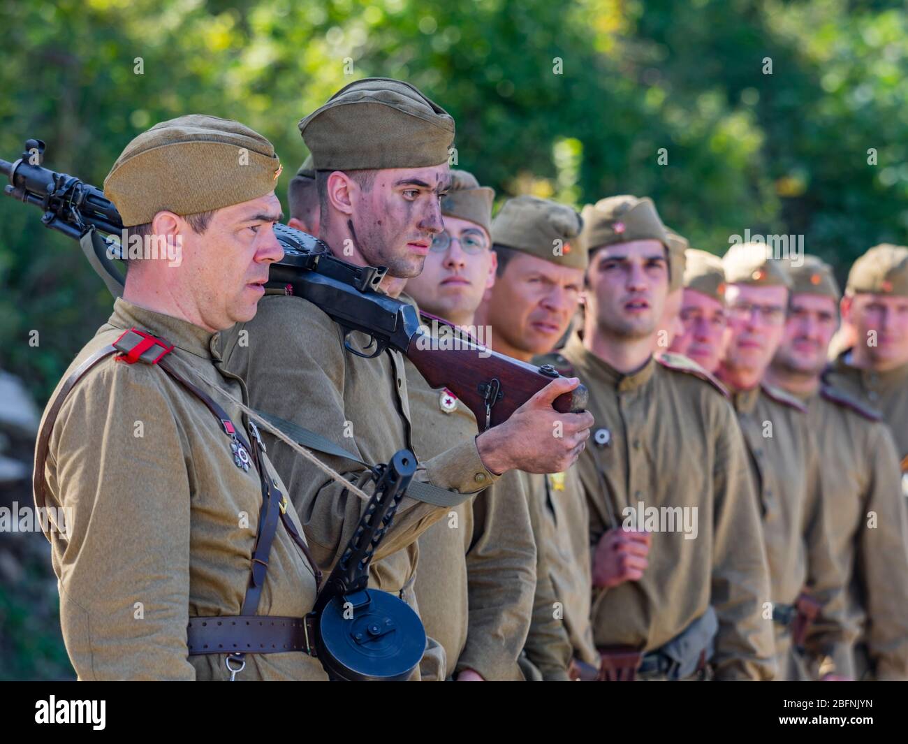 Military inspection photographs hi-res stock photography and images - Alamy