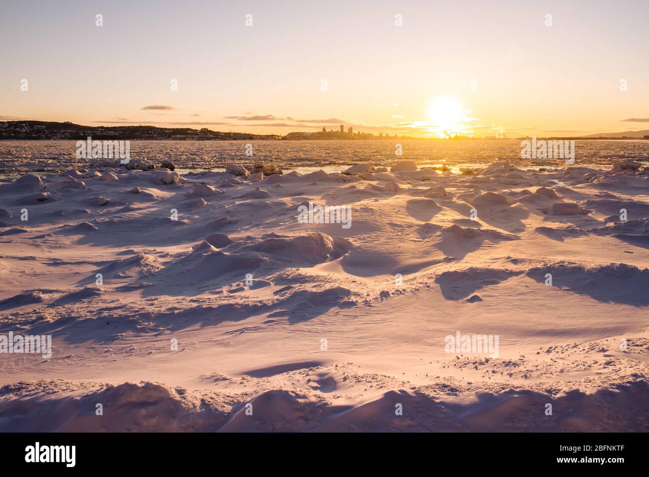 Quebec city over view hi-res stock photography and images - Alamy