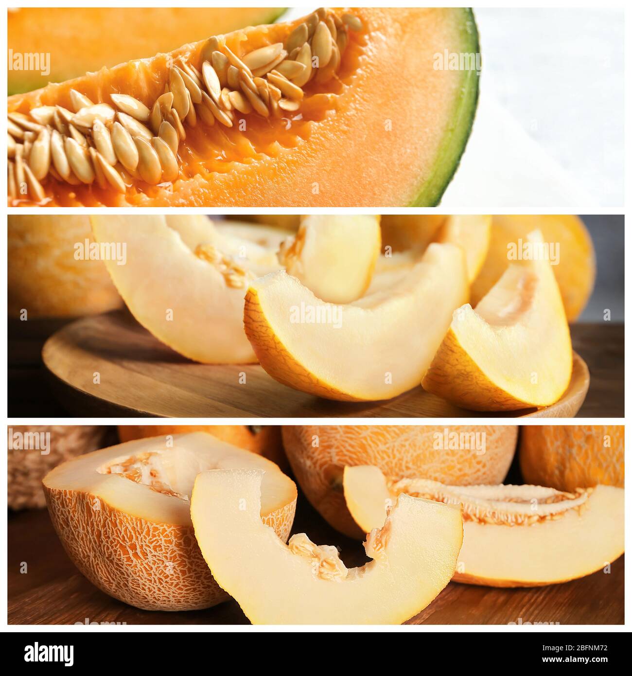 Collage different tasty summer Cut Out Stock Images & Pictures - Alamy