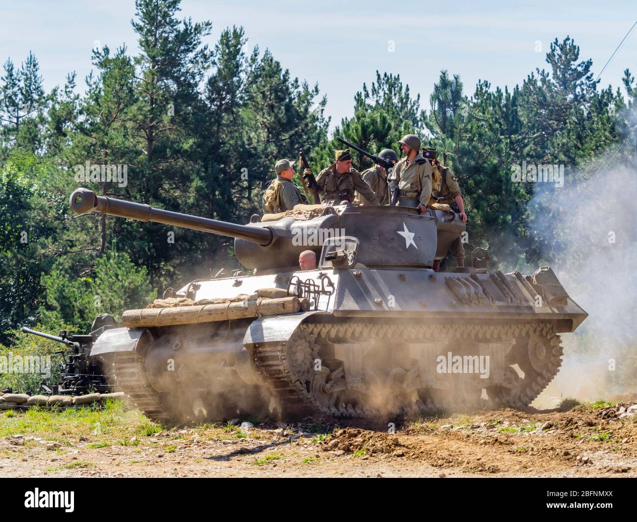 Reviving history of Slovenia Pivka museum of military history representing WW2 USA American army ...