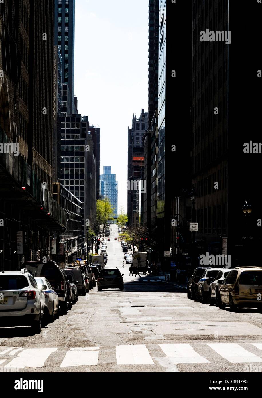Empty streets new york city hi-res stock photography and images - Alamy