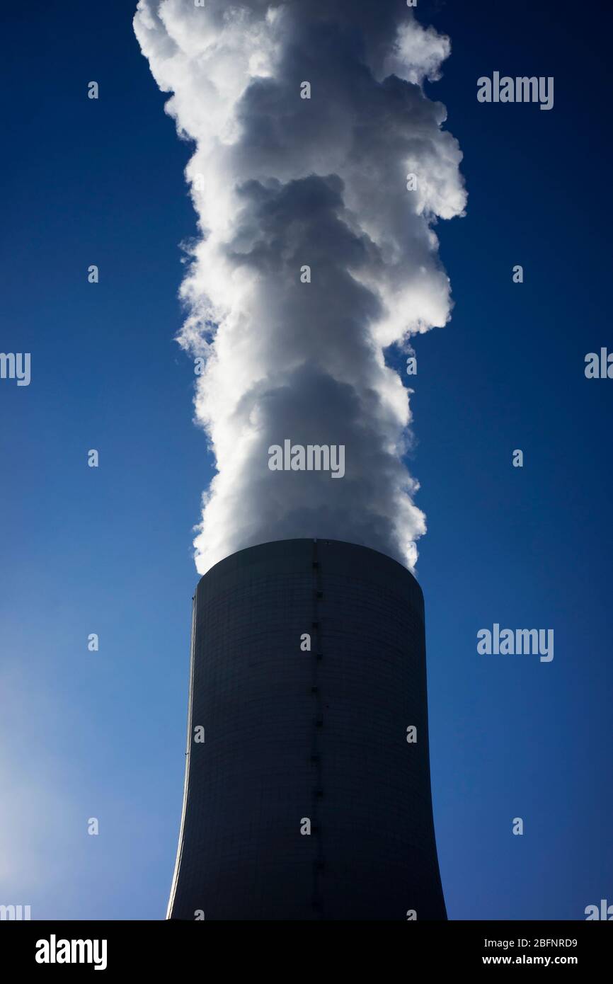 Big and toxic smoke that comes from an industrial chimney Stock Photo ...
