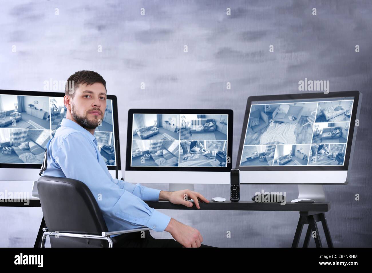 Safety of private property and modern technology. Safeguard monitoring ...