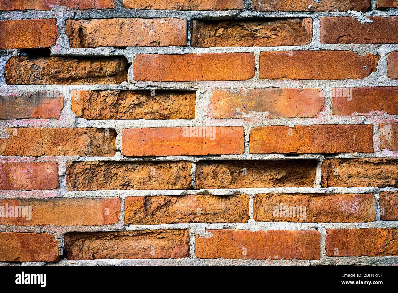 Old Brick Building Falling Apart
