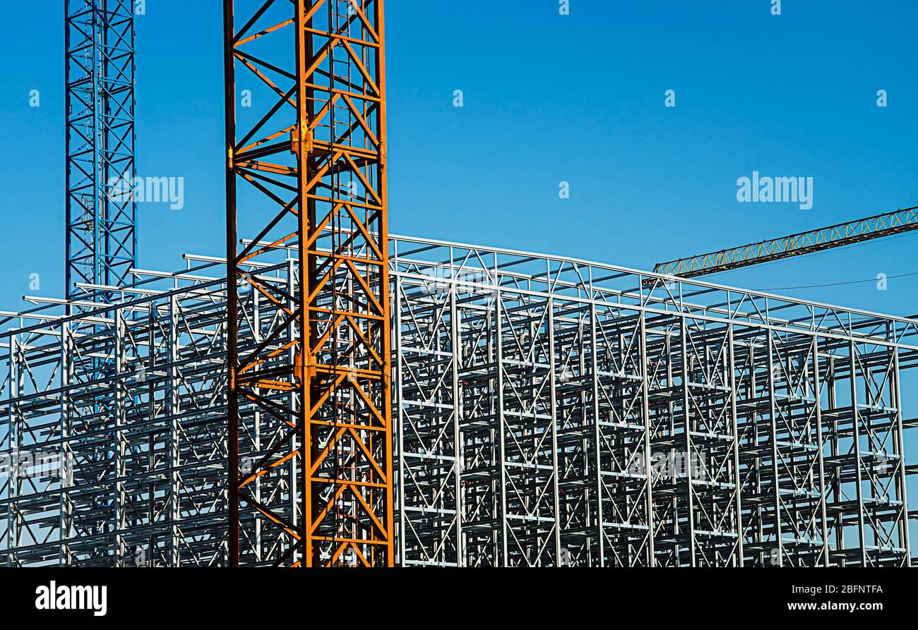Crane metal framework hi-res stock photography and images - Alamy