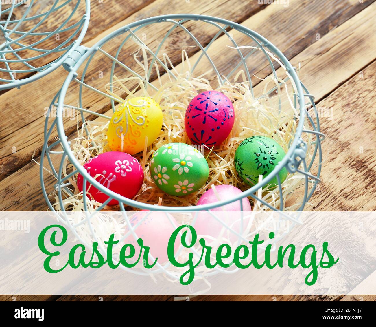 Greeting card design basket hi-res stock photography and images - Alamy