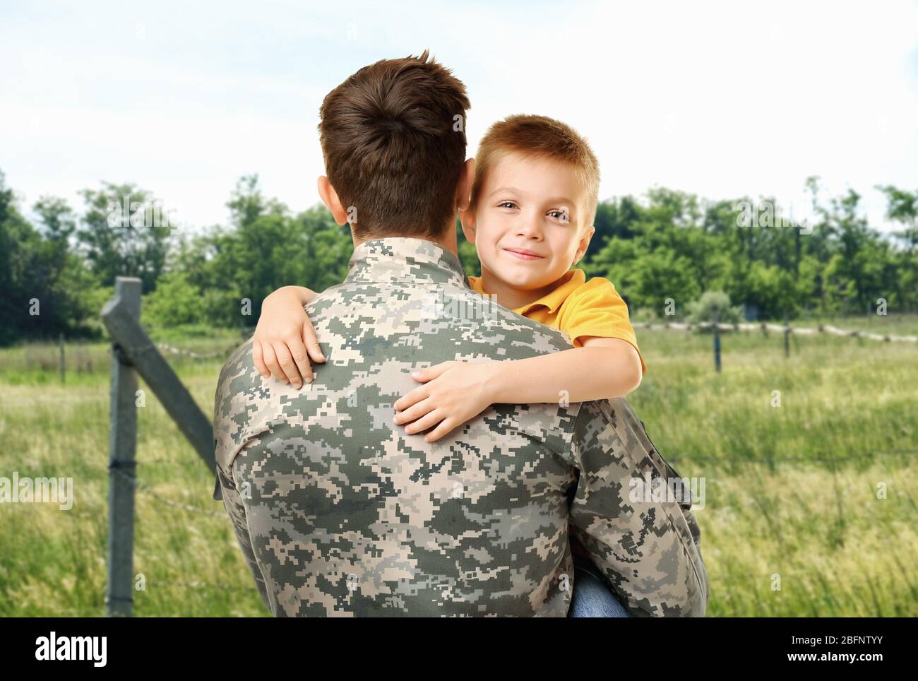 Farewell american soldier hi-res stock photography and images - Alamy