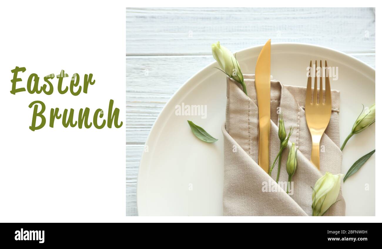 Setting floral decor on Cut Out Stock Images & Pictures - Alamy