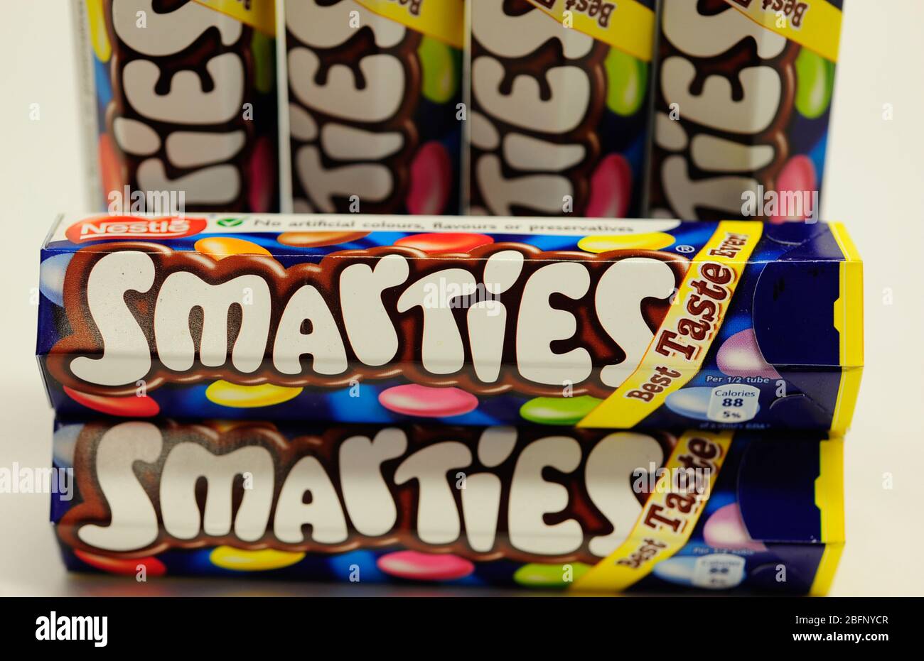 Close up nestle smarties hi-res stock photography and images - Alamy