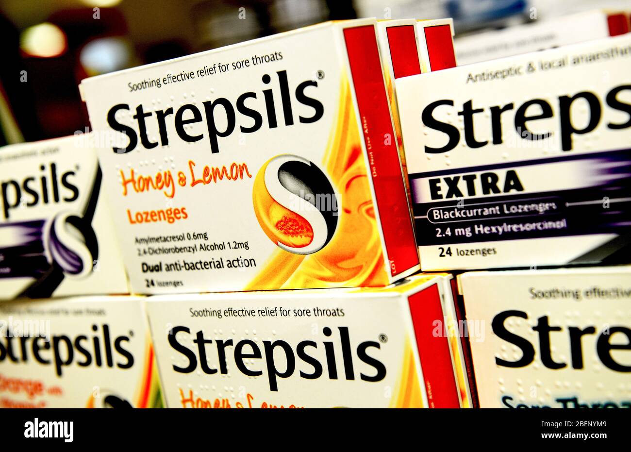 Strepsils logo hi-res stock photography and images - Alamy