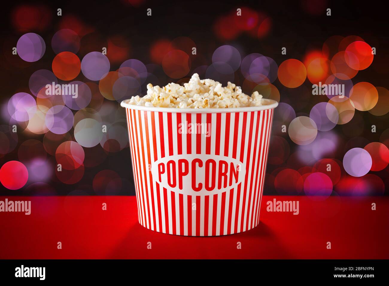 Popcorn bucket with lights hi-res stock photography and images - Alamy