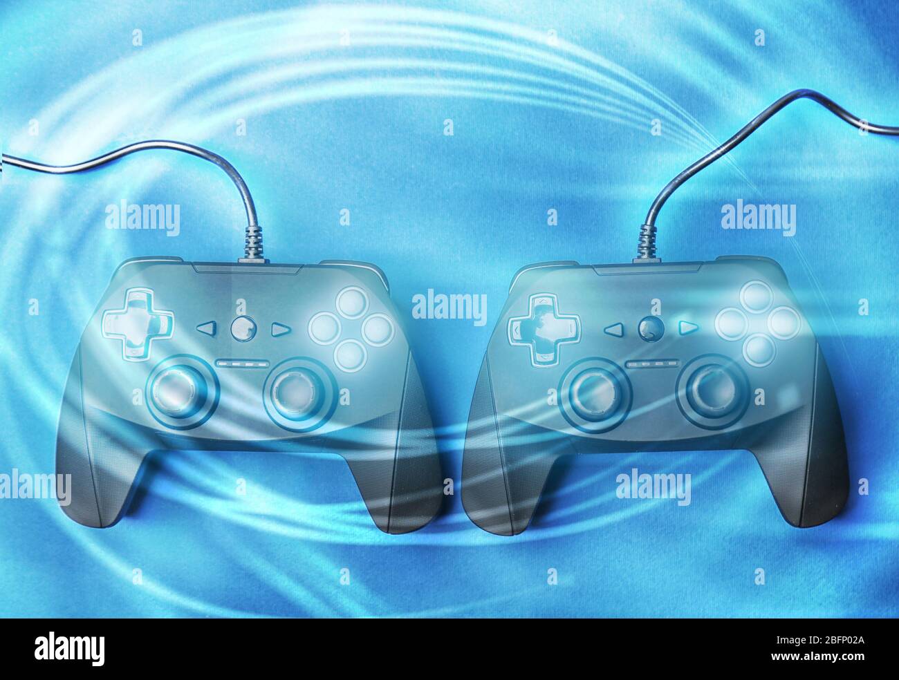 Video game controllers set hi-res stock photography and images - Alamy