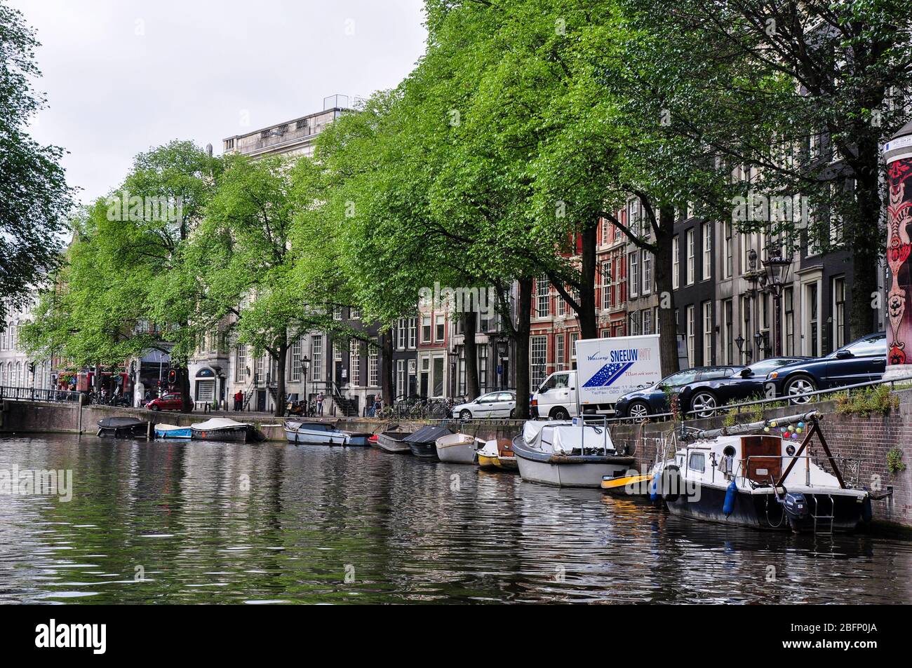Canals and waterways of Amsterdam Stock Photo - Alamy