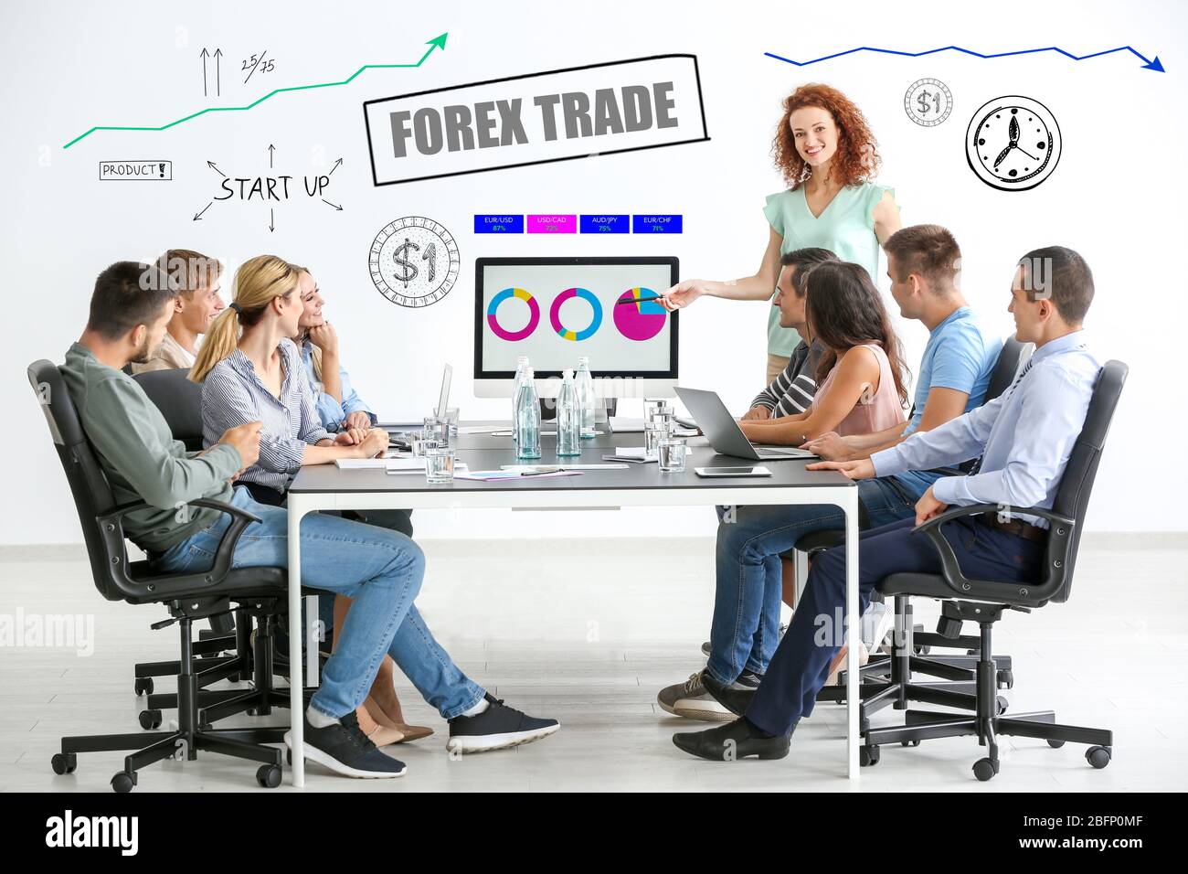 Traders company meeting hi-res stock photography and images - Alamy