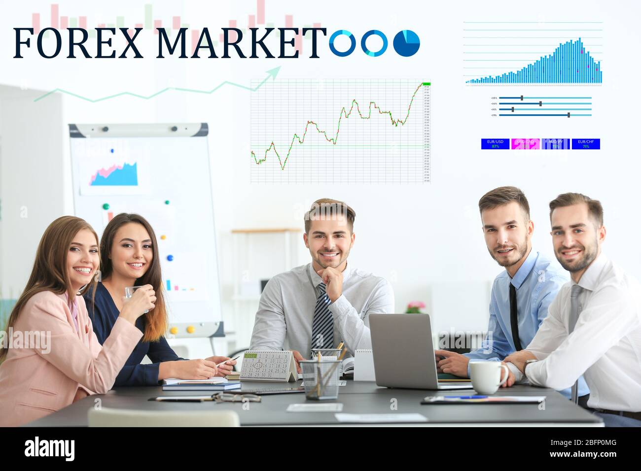 Stock traders meeting hi-res stock photography and images - Alamy
